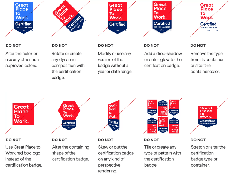 Certification Badge Usage Guide | Great Place To Work® UK