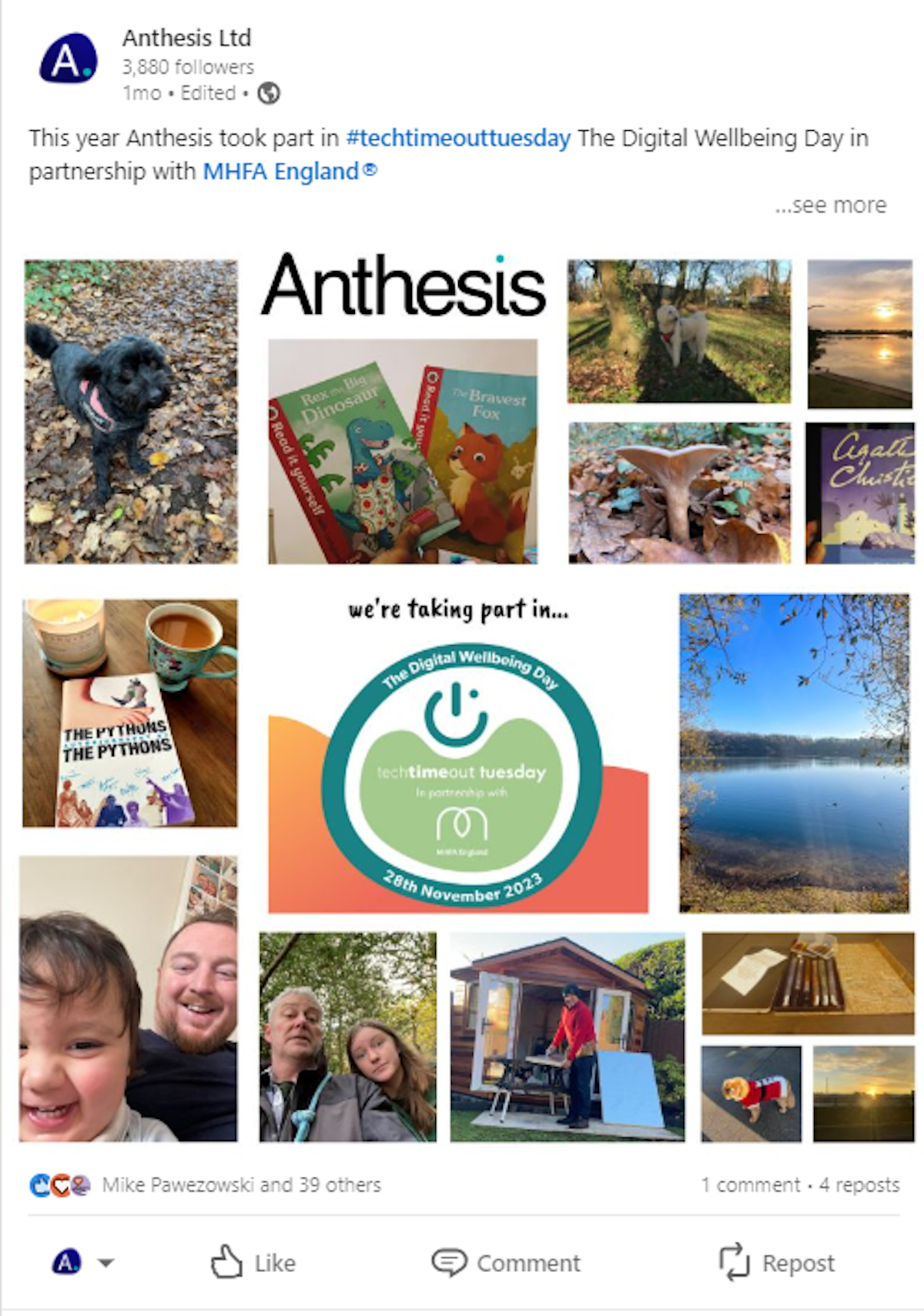 Working at Anthesis | Great Place to Work® UK
